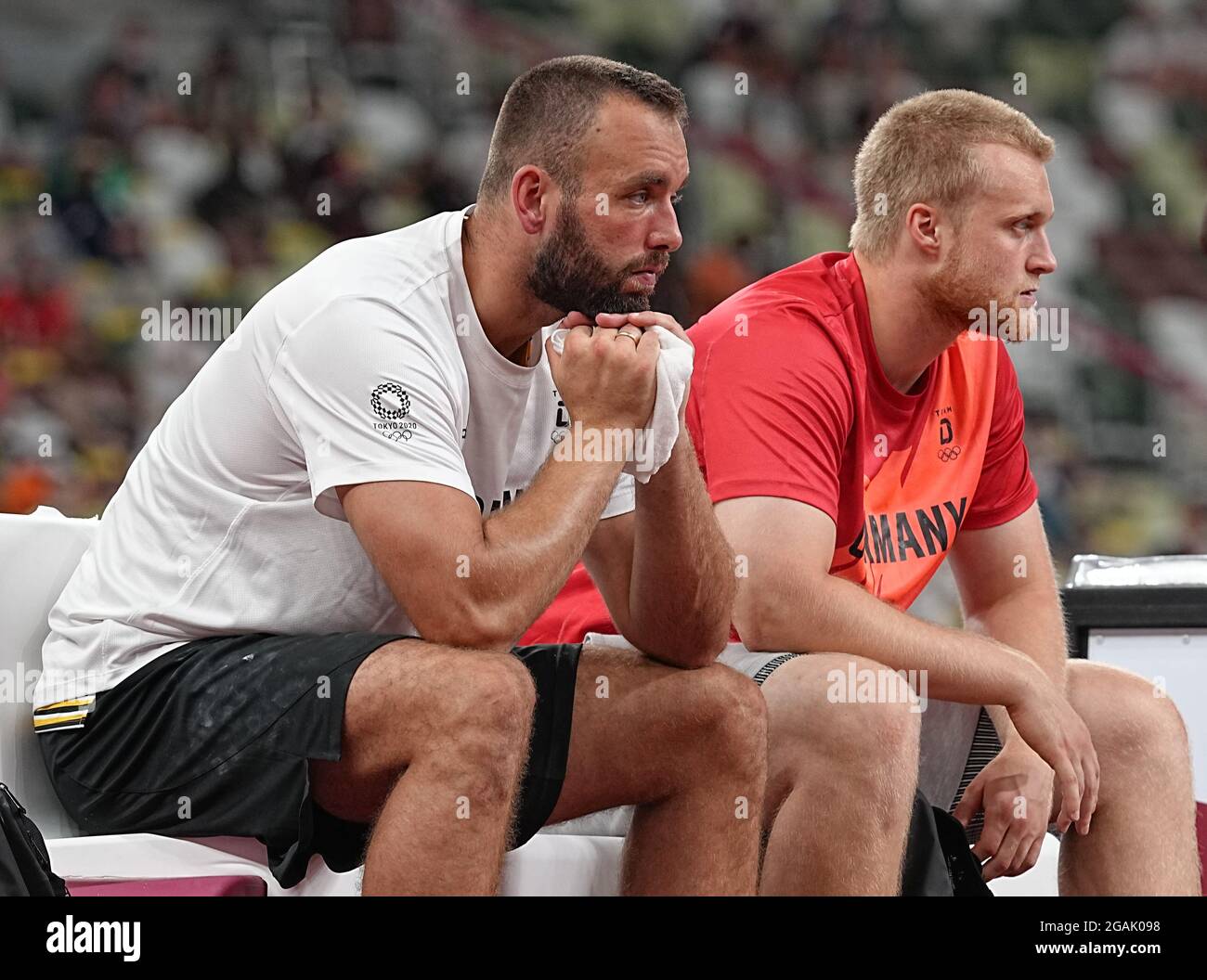Tokyo, Japan. 31st July, 2021. Athletics: Olympics, discus throw, men ...
