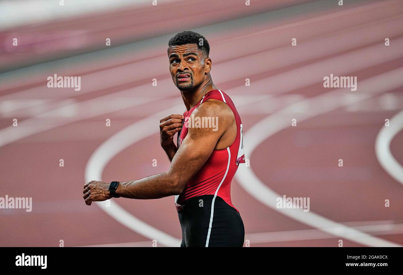 July 31, 2021: Kojo Musah during 100 meter for men at the Tokyo ...