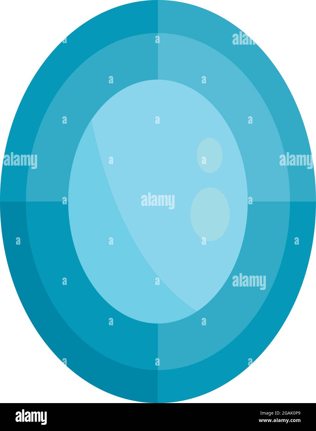 Magic jewel icon. Flat illustration of magic jewel vector icon isolated ...