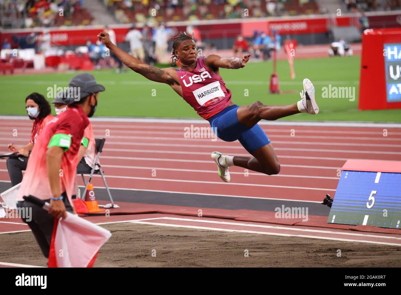 Tokyo, Japan. 31st July, 2021. HARRISON Juvaughn (USA) Athletics : Men ...