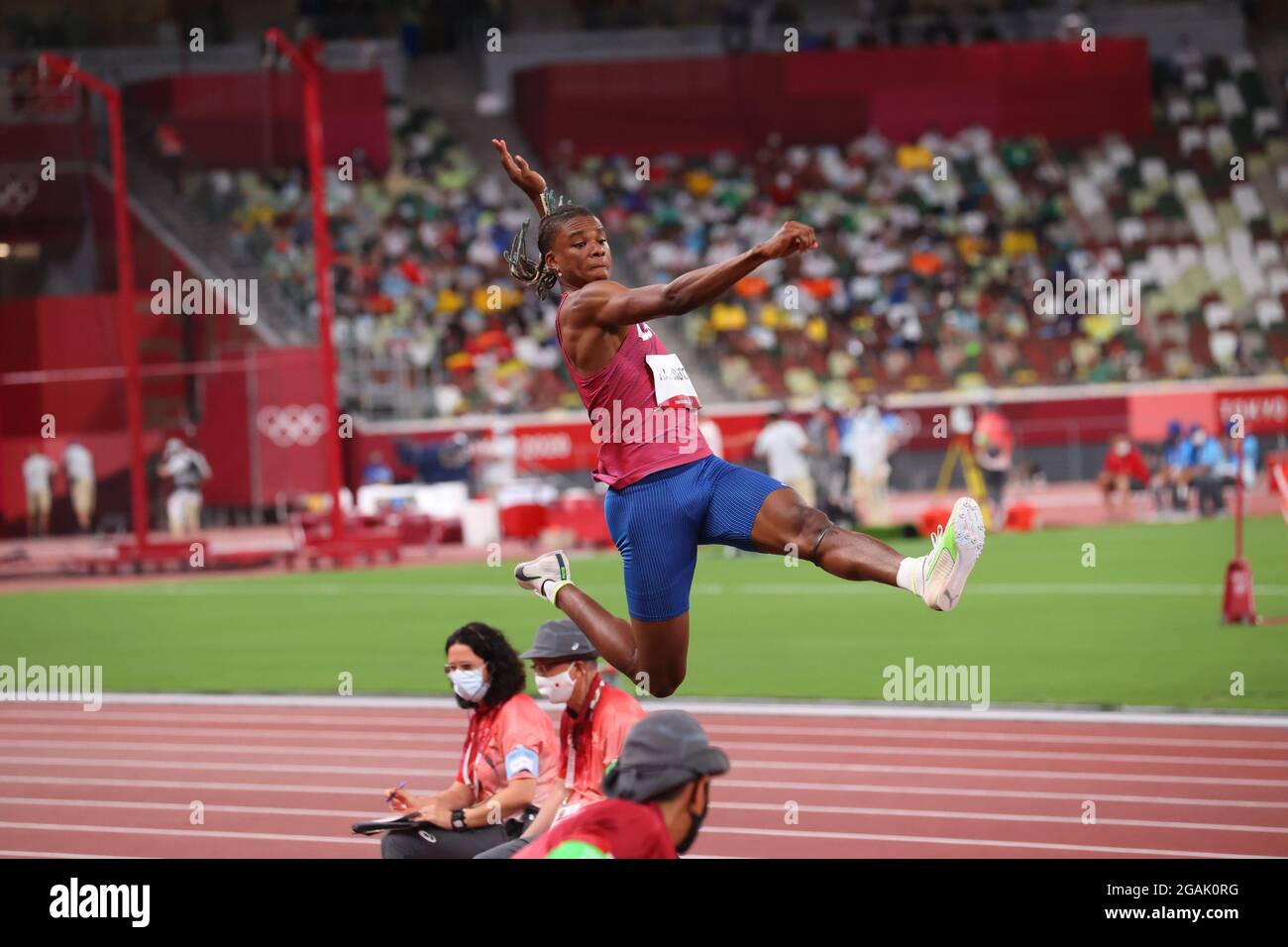 Tokyo, Japan. 31st July, 2021. HARRISON Juvaughn (USA) Athletics : Men ...