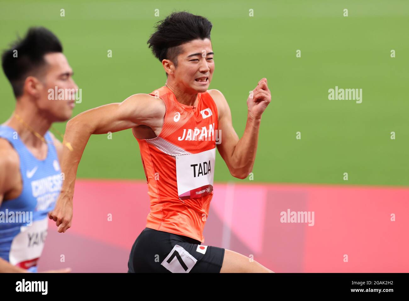 Tokyo, Japan. 31st July, 2021. Shuhei Tada (JPN) Athletics : Men's 100m ...