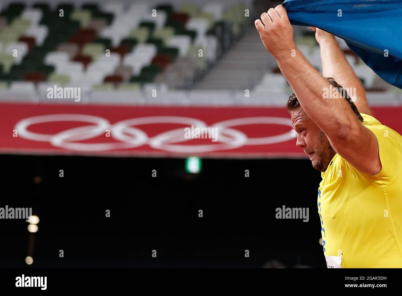 Tokyo, Japan. 31st July, 2021. Daniel Stahl of Sweden celebrates after ...