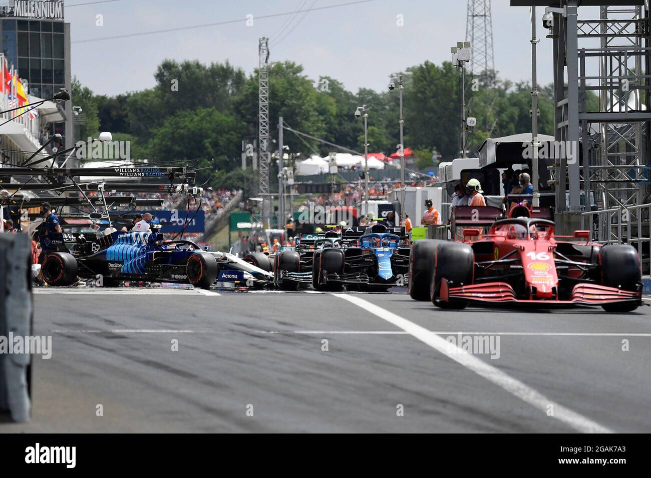 Budapest, Ungarn. 31st July, 2021. 07/31/2021, Hungaroring, Budapest ...