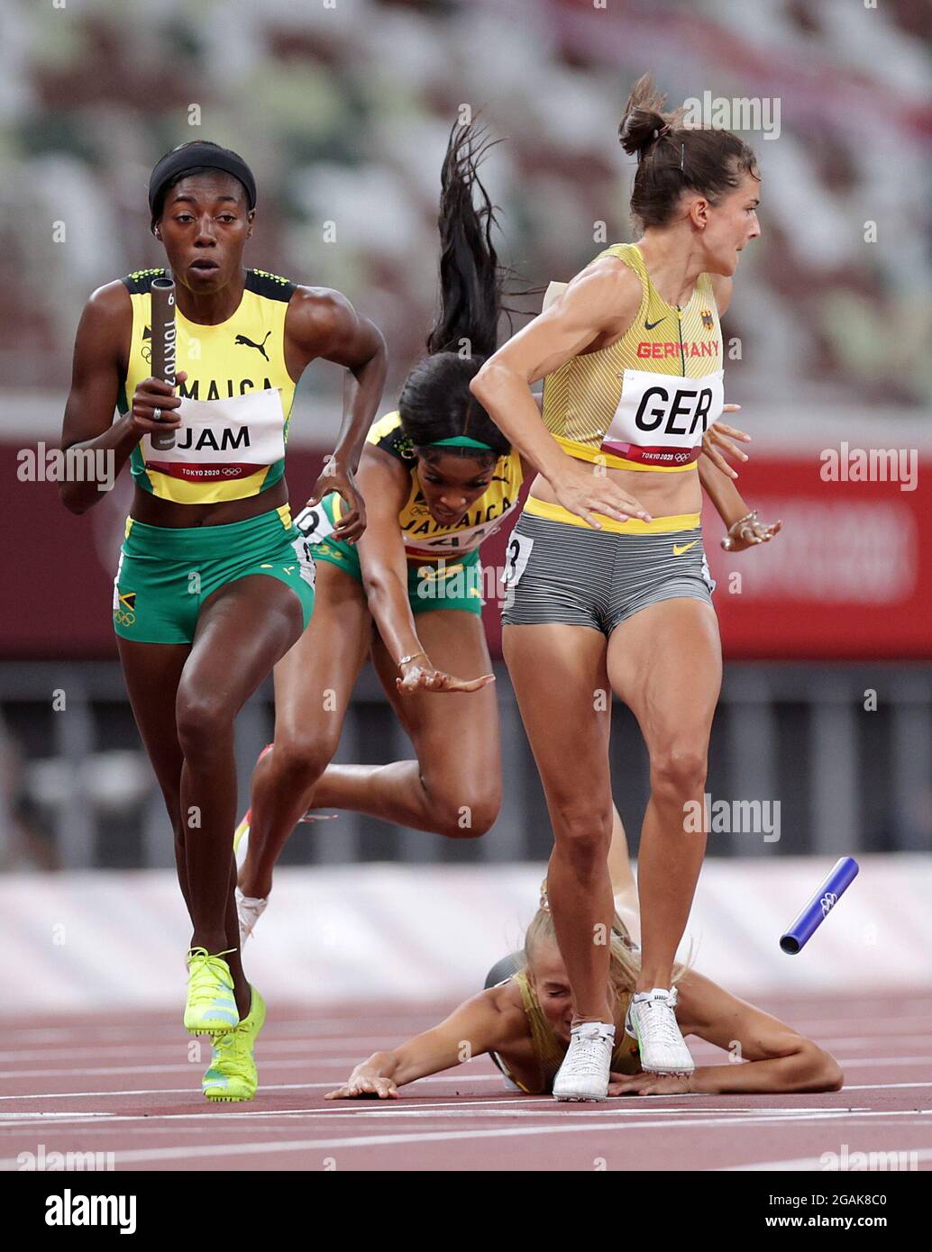 Tokyo 2020 olympics relay baton hi-res stock photography and images - Alamy