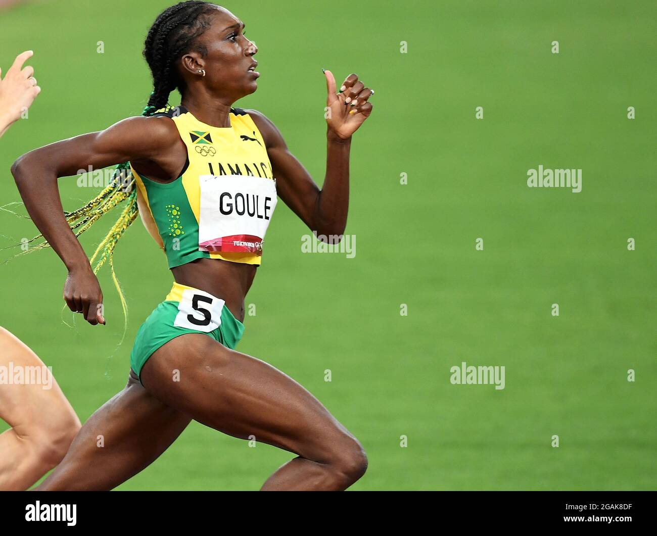 Tokyo, Japan. 31st July, 2021. Natoya Goule of Jamaica competes during ...
