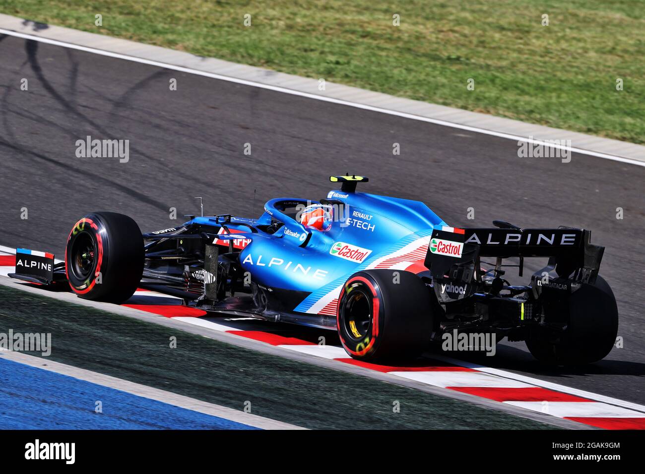 Budapest, Hungary. 31st July, 2021. Esteban Ocon (FRA) Alpine F1 Team ...
