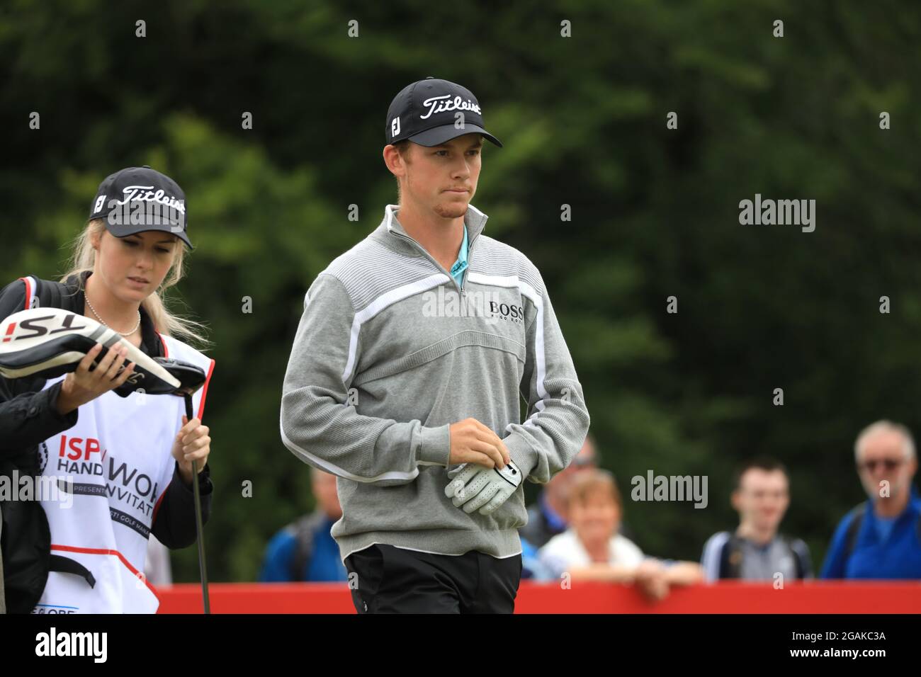 New Zealand’s Daniel Hillier on day three of the ISPS Handa World ...