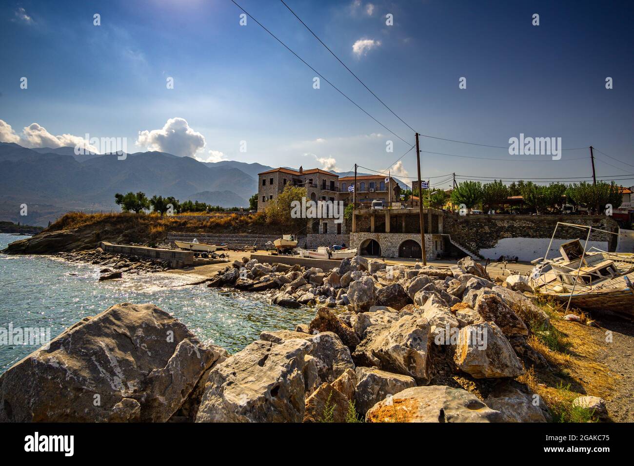 Kotronas mani peloponnese greece hi-res stock photography and images ...