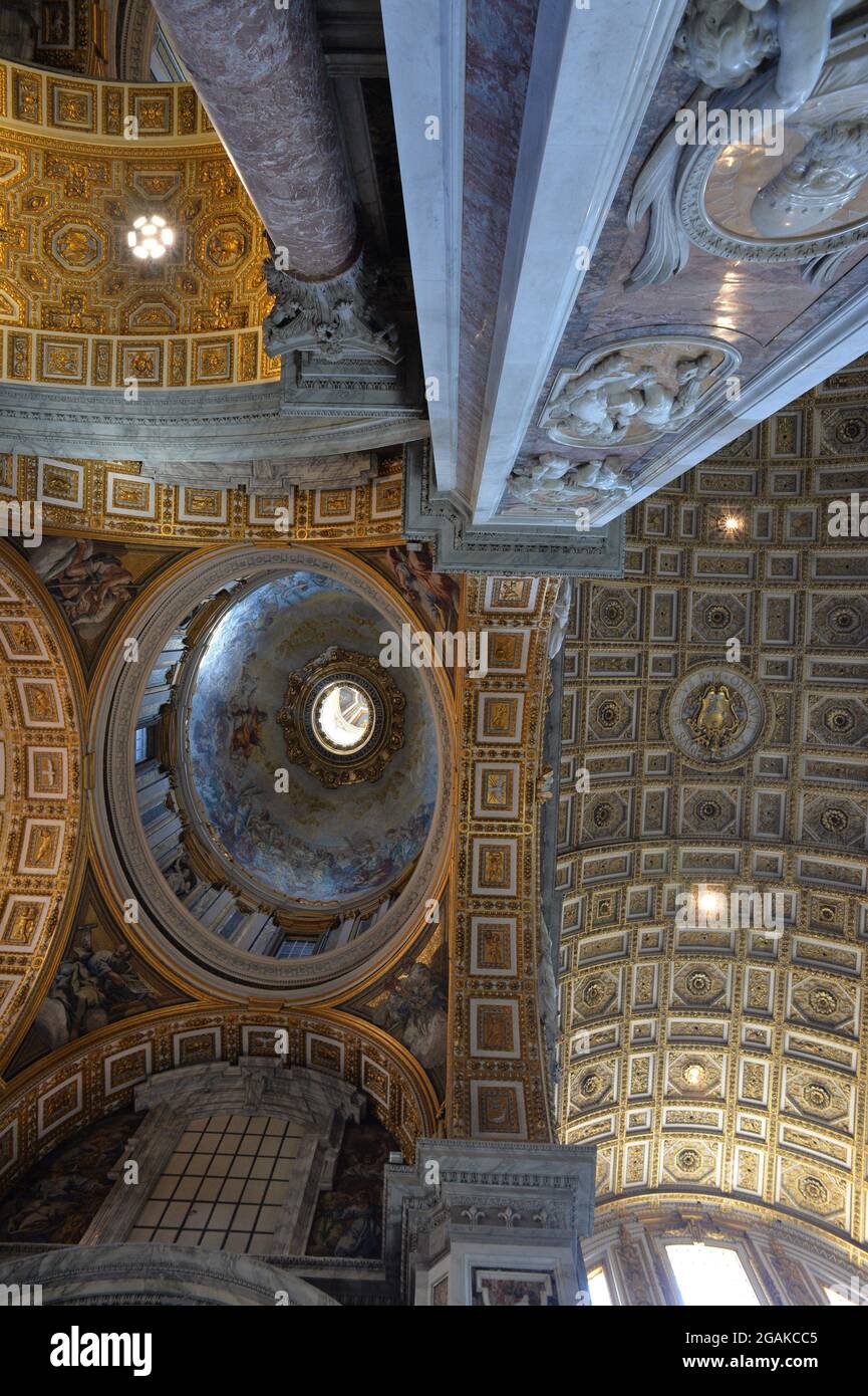 St.Peters Basilica Vatican City Rome Italy Stock Photo - Alamy