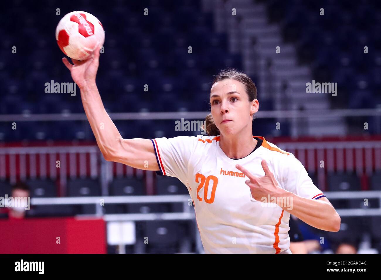 TOKYO, JAPAN - JULY 31: Inger Smits of the Netherlands during the Tokyo ...