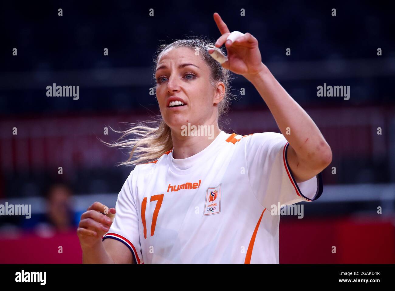 TOKYO, JAPAN - JULY 31: Nycke Groot of the Netherlands during the Tokyo ...