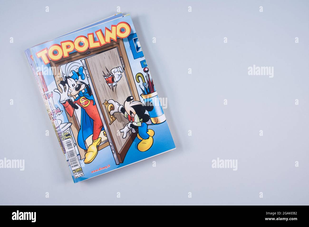 Mickey Mouse Disney cartoon characters comic book - Italian edition ...