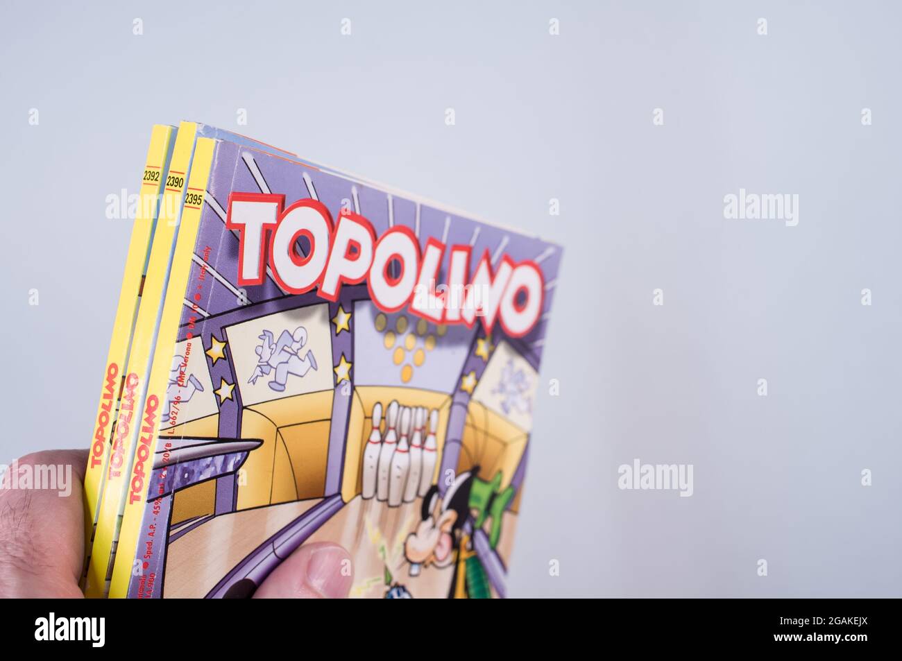 Mickey Mouse Disney cartoon characters comic book - Italian edition ...