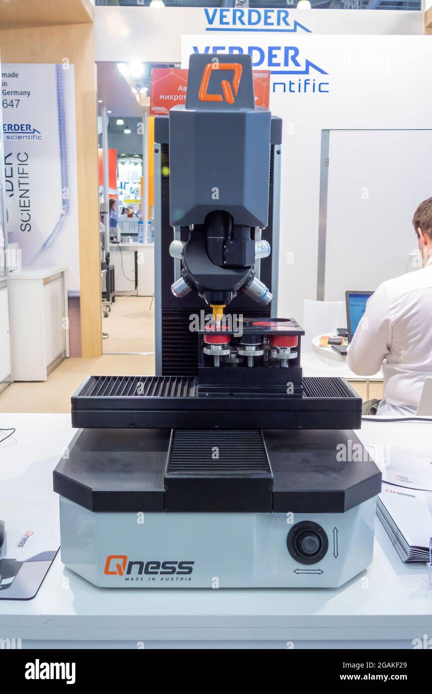 Automatic microhardness tester on Exhibition of laboratory equipment ...