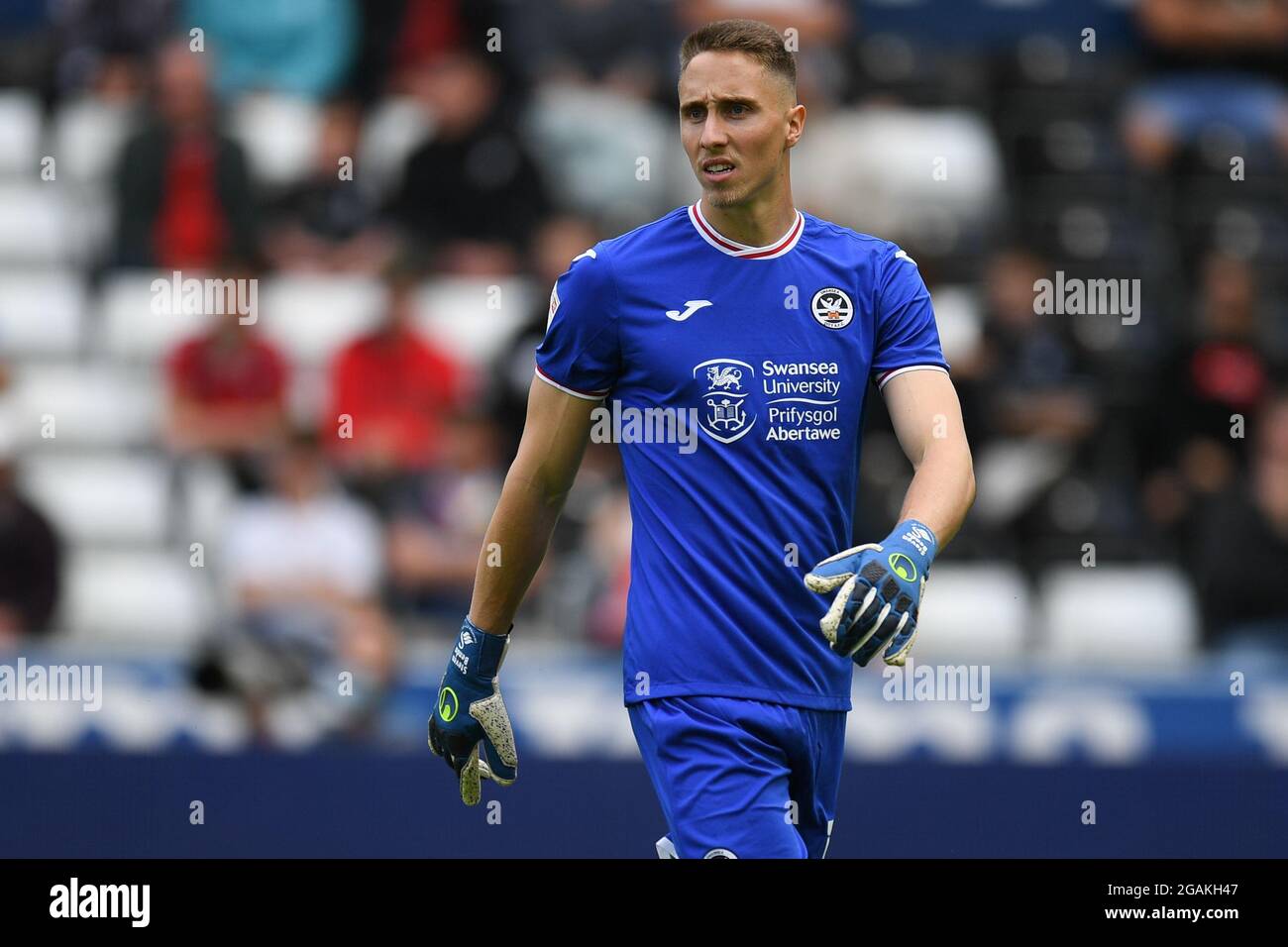 Steven Benda #13 of Swansea City during the game Stock Photo - Alamy