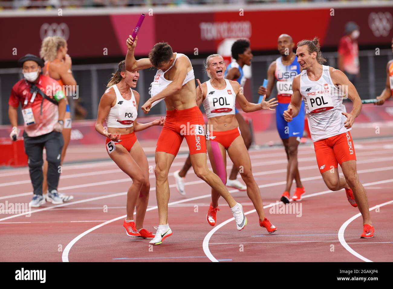 Tokyo, Japan. 31st July, 2021. Kajetan Duszynski (POL) Athletics ...