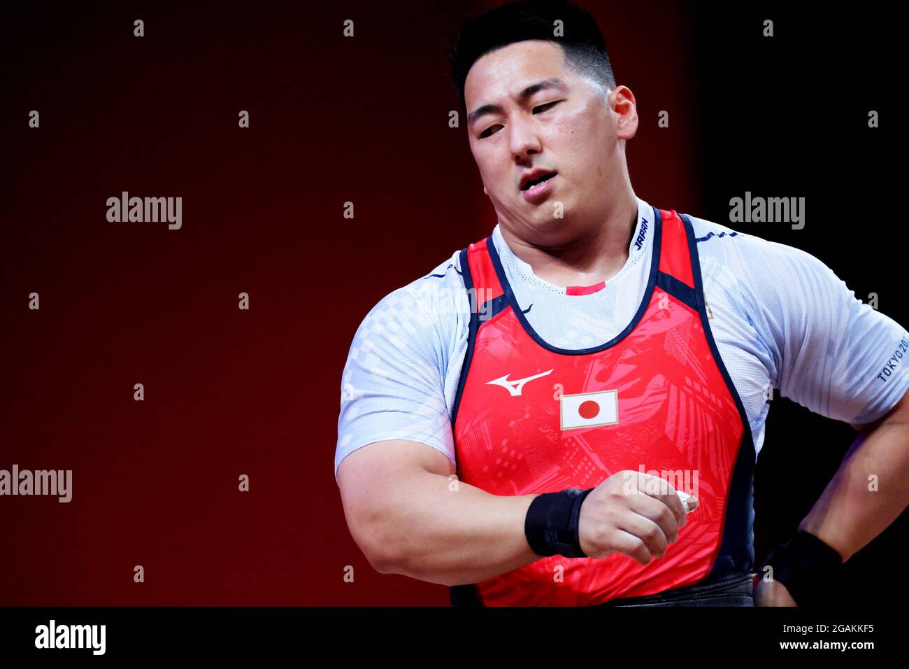 Tokyo, Japan. 31st July, 2021. Toshiki Yamamoto (JPN) Weightlifting ...