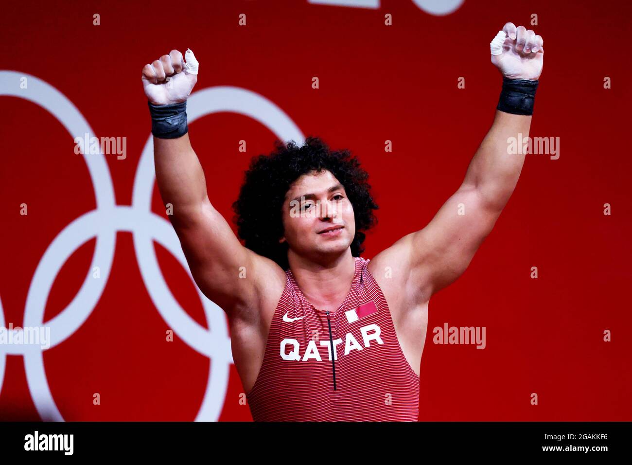 Tokyo, Japan. 31st July, 2021. Elbakh Fares Ibrahim E H (QAT ...