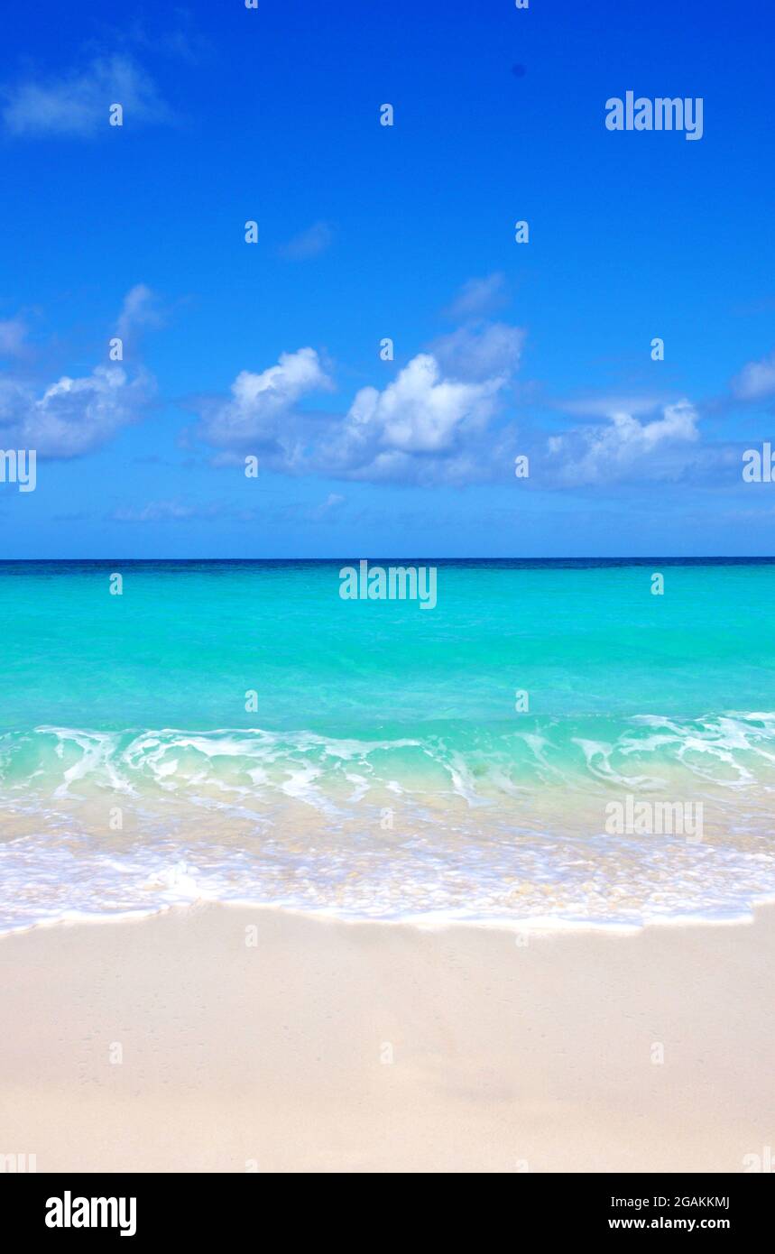 Turquoise water ocean sea swimmers sand hi-res stock photography and ...