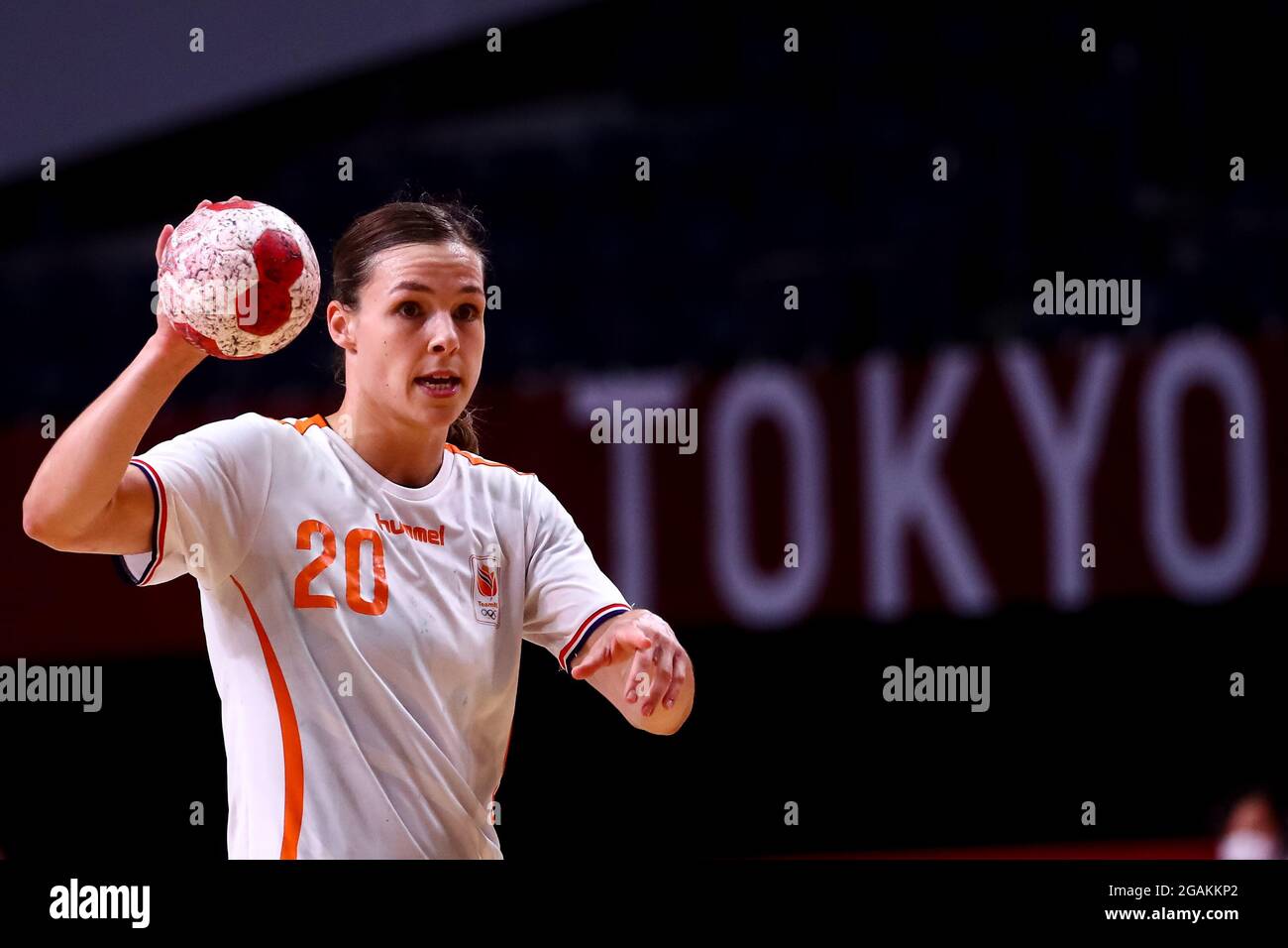 TOKYO, JAPAN - JULY 31: Inger Smits of the Netherlands during the Tokyo ...
