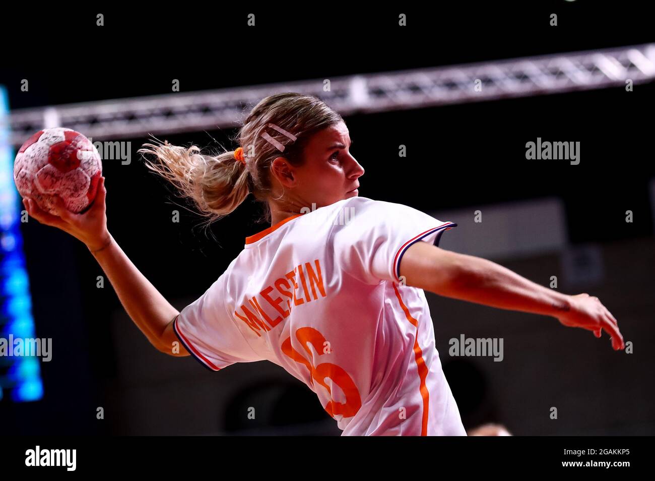 TOKYO, JAPAN - JULY 31: Angela Malestein of the Netherlands during the ...