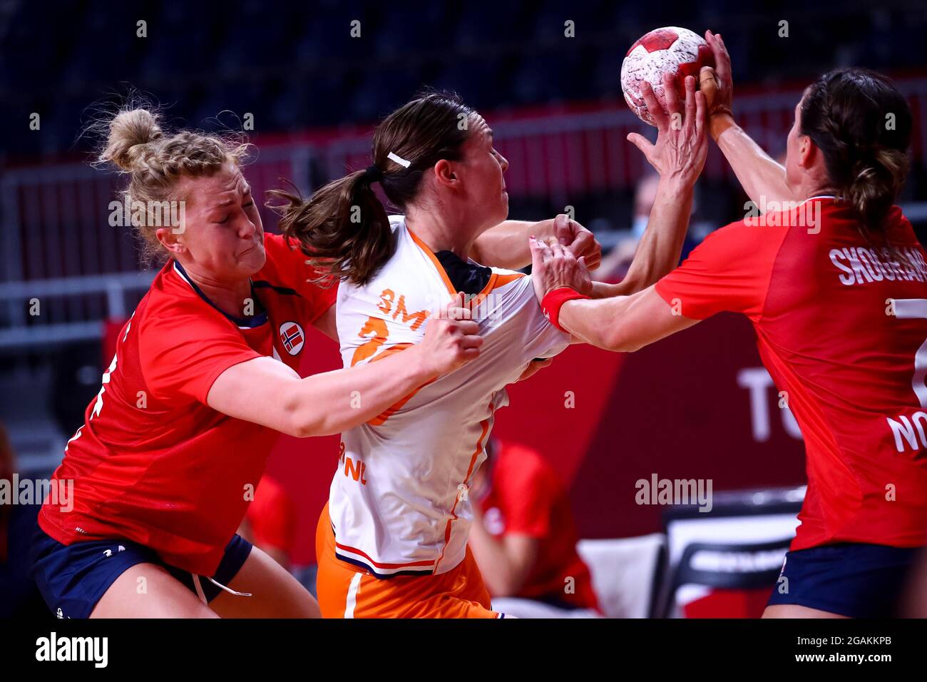 TOKYO, JAPAN - JULY 31: Inger Smits of the Netherlands during the Tokyo ...