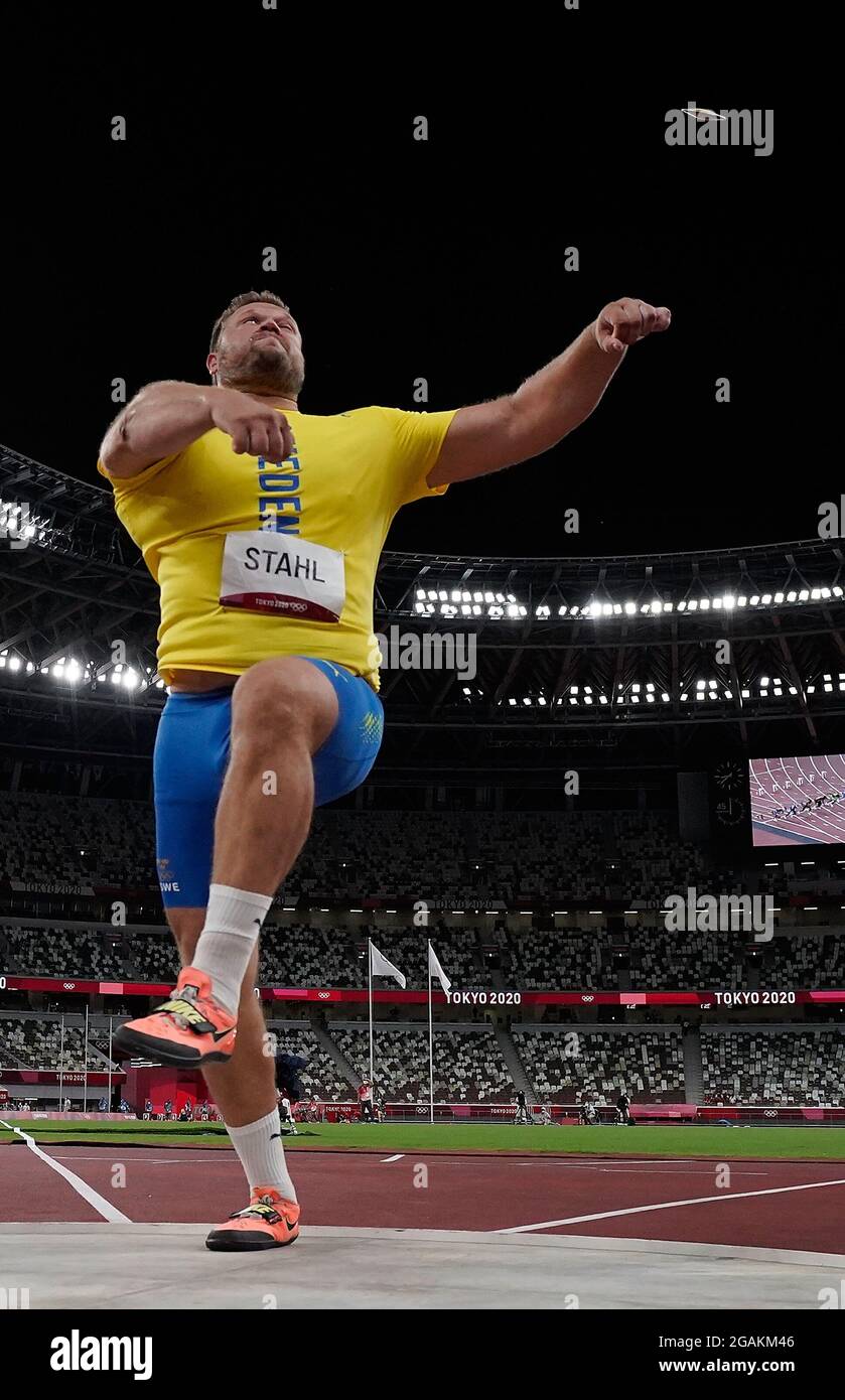 Tokyo, Japan. 31st July, 2021. Daniel Stahl of Sweden competes during ...