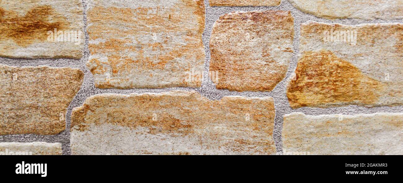 panorama texture of natural masonry Stock Photo - Alamy