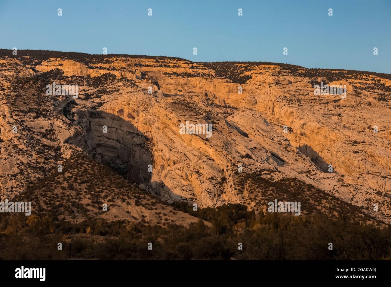 Box Canyon and Hog Canyon in Split Mountain, Dinosaur National Monument ...