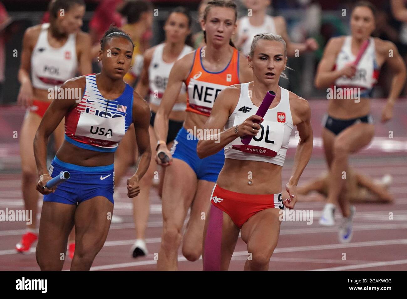 Tokyo, Japan. 31st July, 2021. Kaylin Whitney of the United States ...