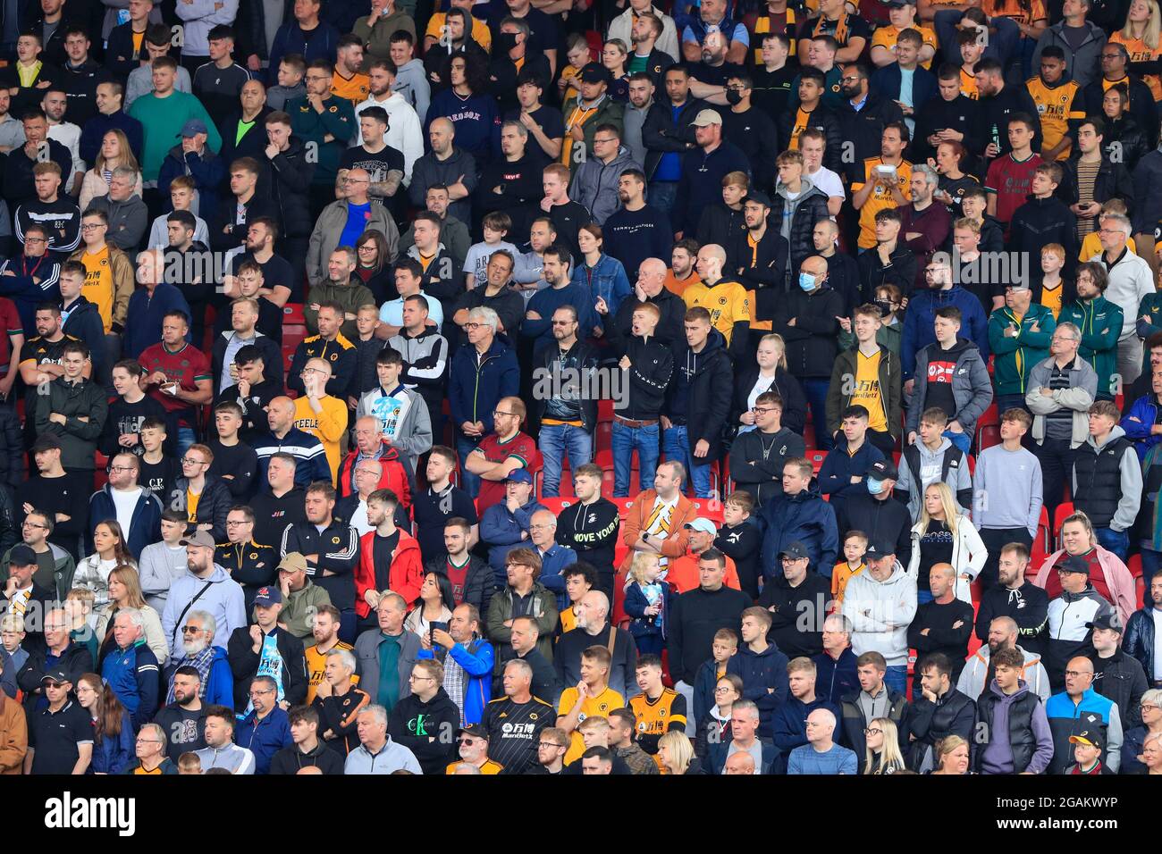 Wolverhampton wanderers fans hi-res stock photography and images - Alamy