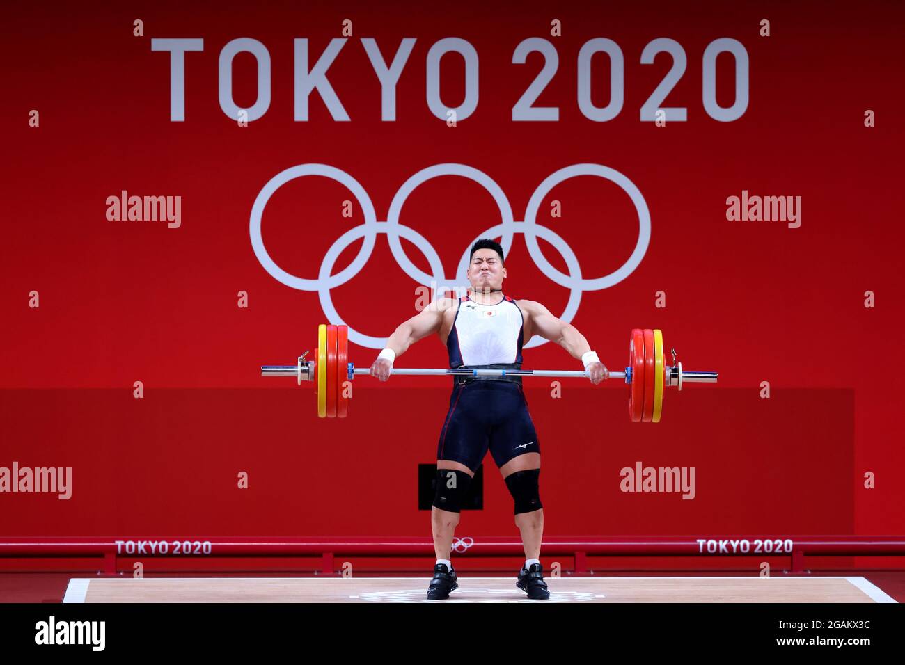 Tokyo, Japan. 31st July, 2021. Toshiki Yamamoto (JPN) Weightlifting ...