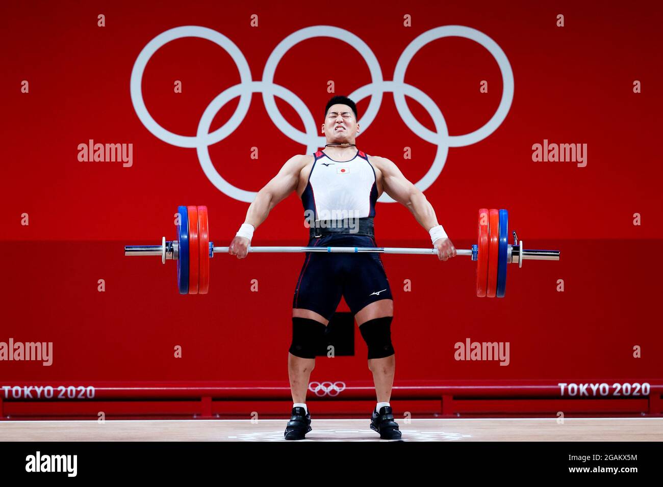 Tokyo, Japan. 31st July, 2021. Toshiki Yamamoto (JPN) Weightlifting ...