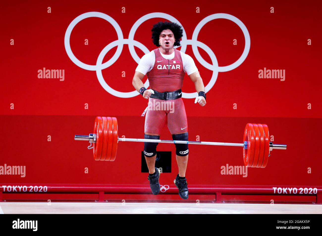 Tokyo, Japan. 31st July, 2021. Elbakh Fares Ibrahim E H (QAT ...