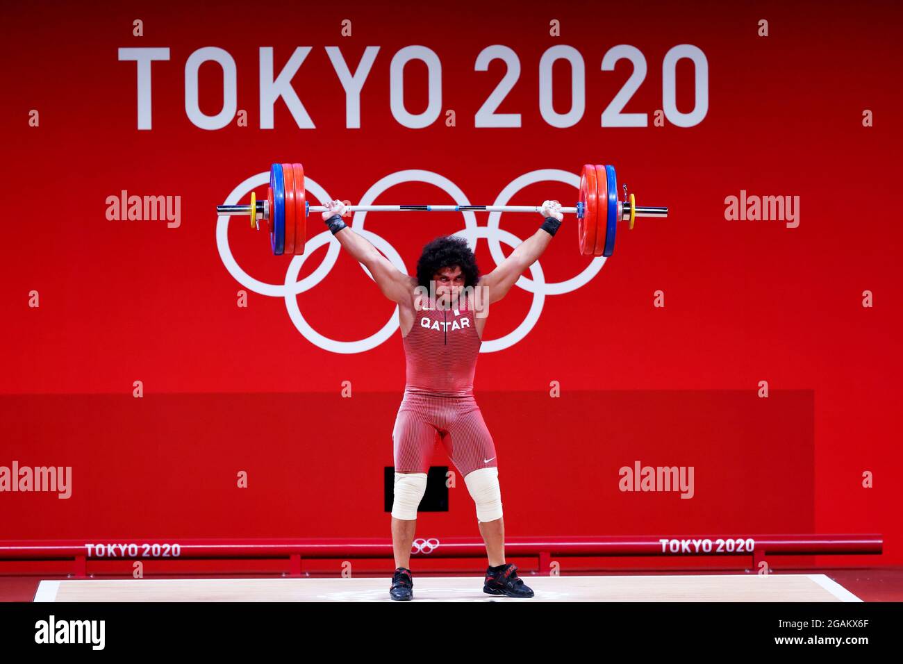 Tokyo, Japan. 31st July, 2021. Elbakh Fares Ibrahim E H (QAT ...