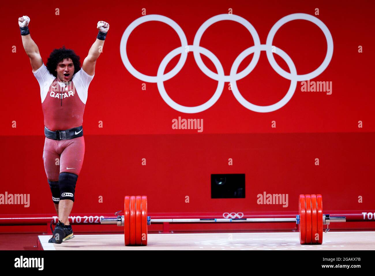 Tokyo, Japan. 31st July, 2021. Elbakh Fares Ibrahim E H (QAT ...