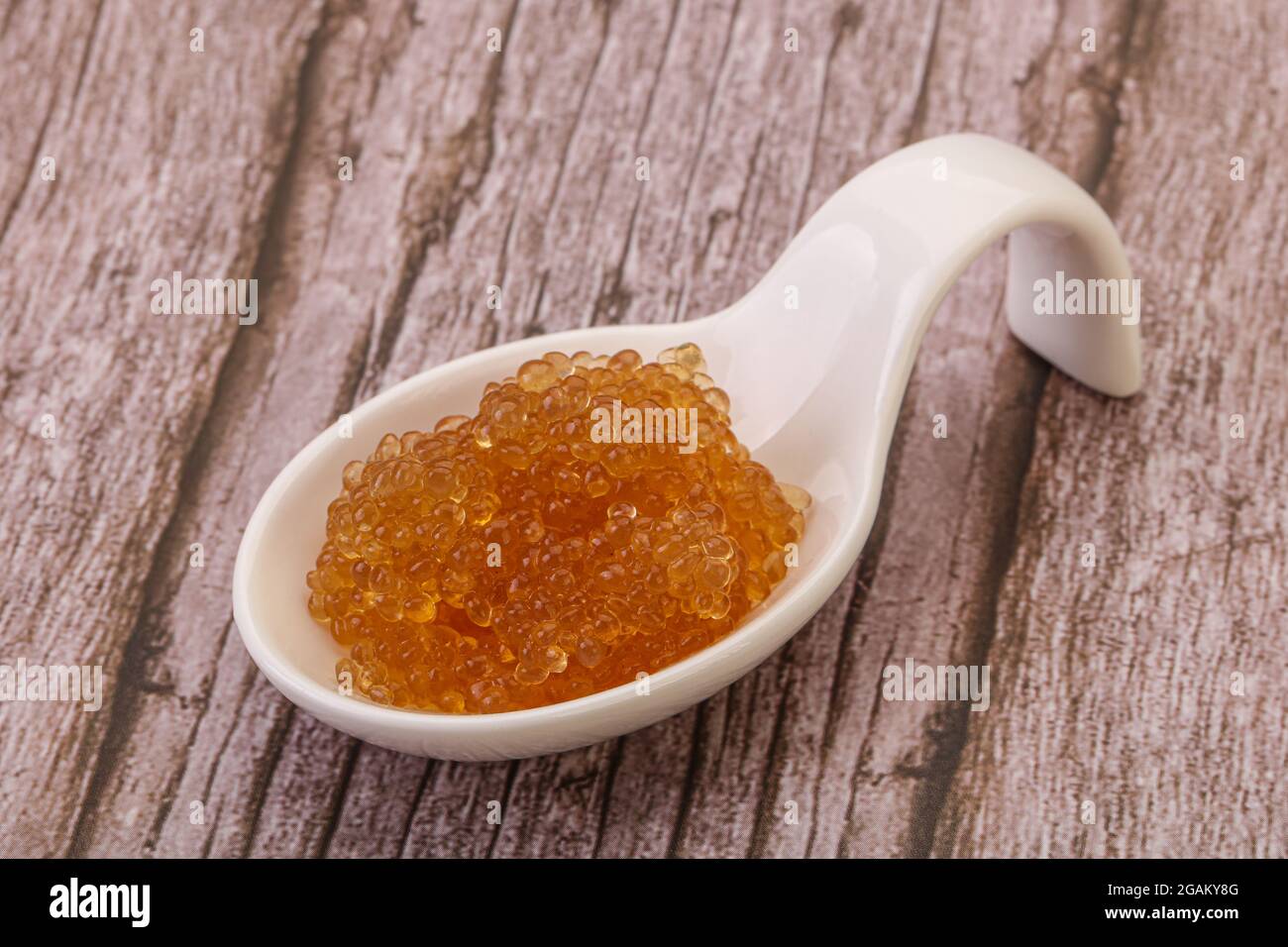 Pike ROE in the bowl for snack Stock Photo - Alamy