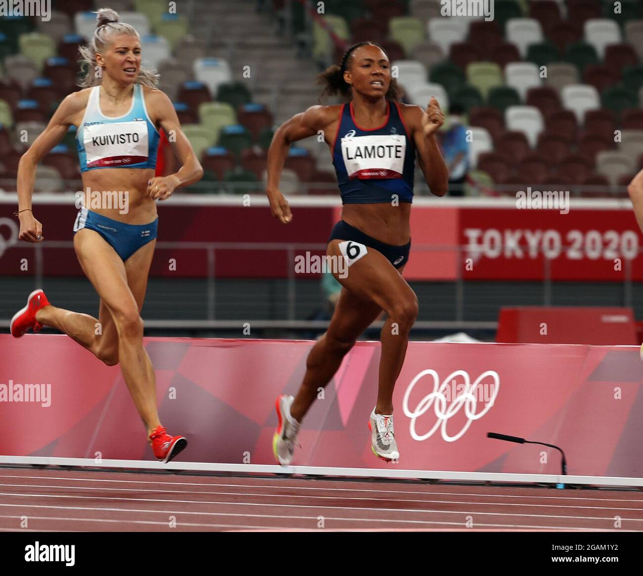 July 31, 2021, Tokyo, Japan: Olympic Women's 800 metres final, Finland ...