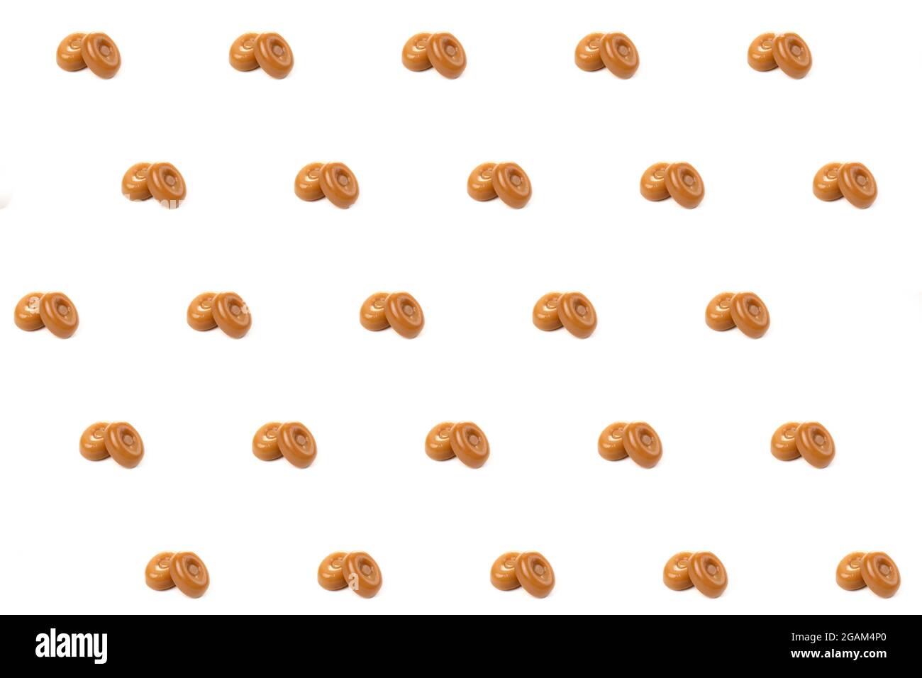Toffee pattern Cut Out Stock Images & Pictures - Alamy