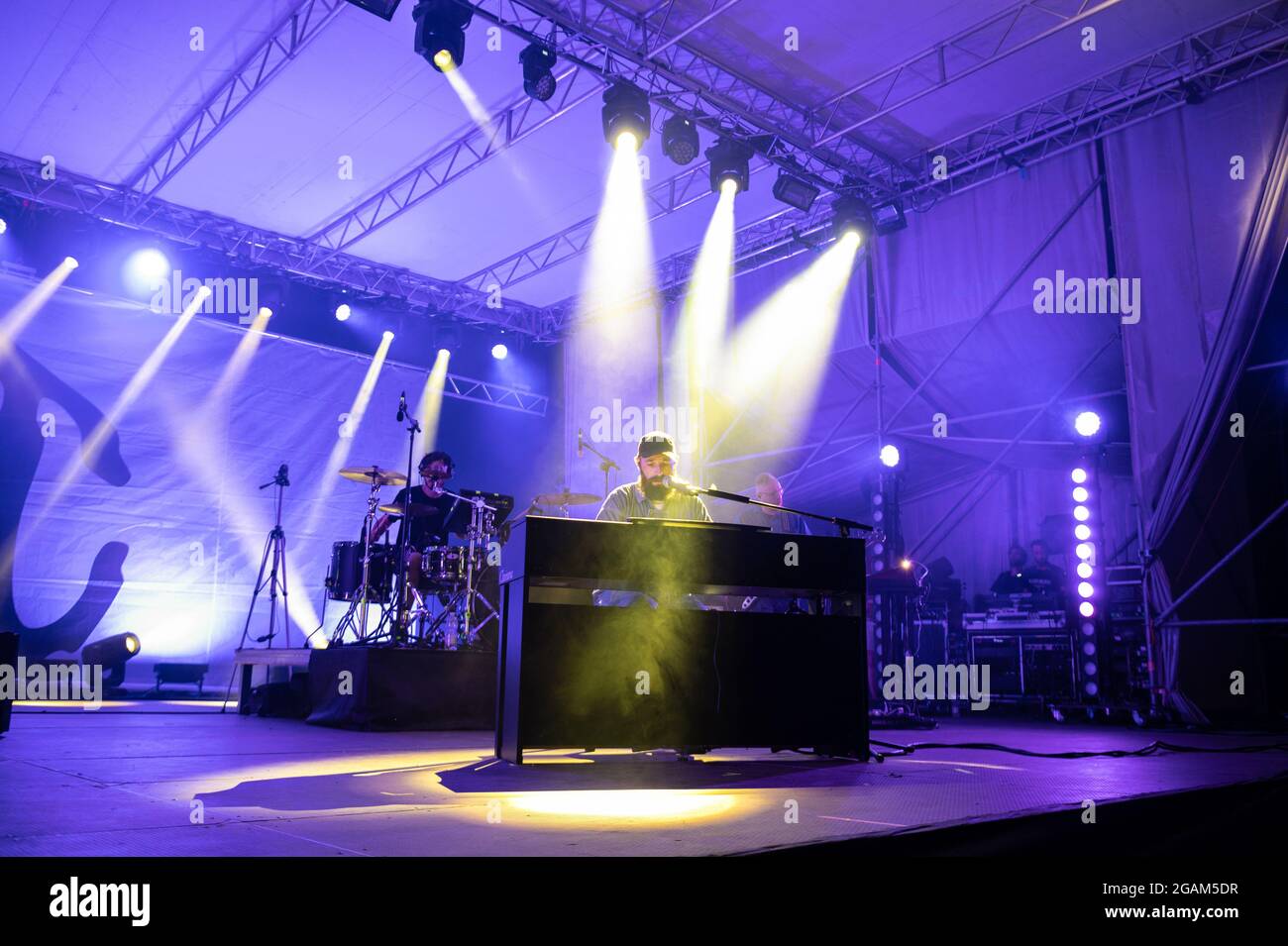 Come Cose performs last 17th July in Padua at parco della musica Italy ...