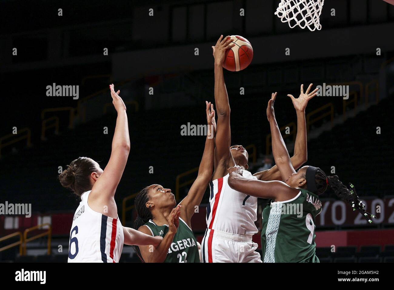 Sandrine GRUDA (7) of France during the Olympic Games Tokyo 2020 ...