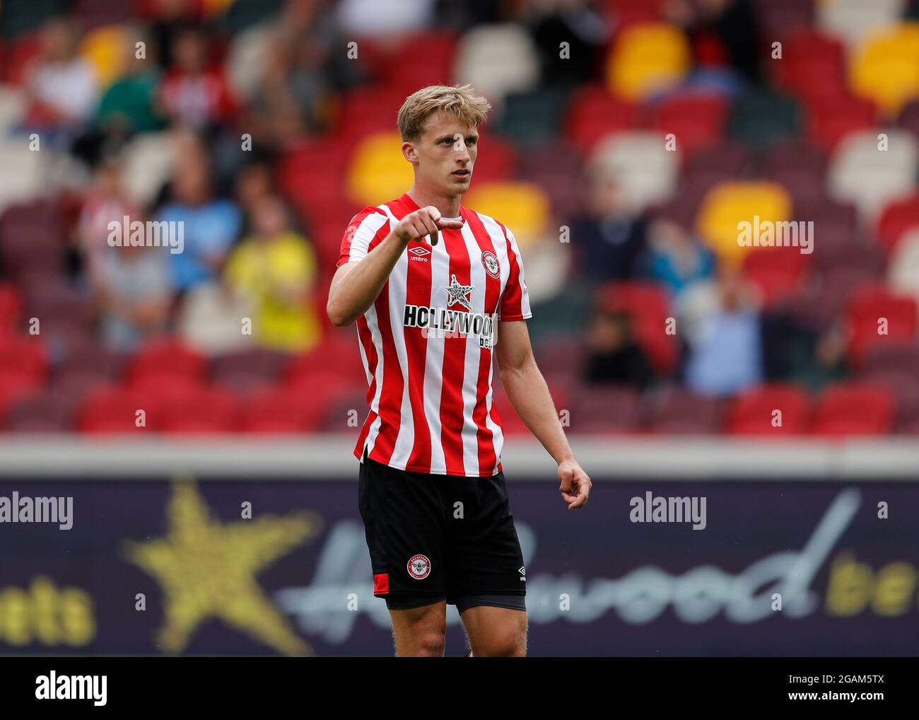 Brentford Community Stadium, London, UK. 31st July, 2021. Pre Season ...