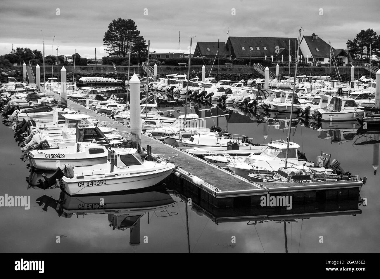 Sailing ships, Saint-Vaast la Hougue, Manche department, Cotentin ...