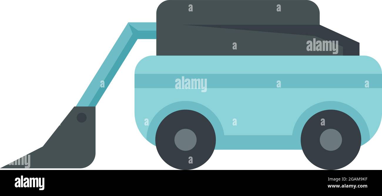 Field robot icon. Flat illustration of field robot vector icon isolated ...