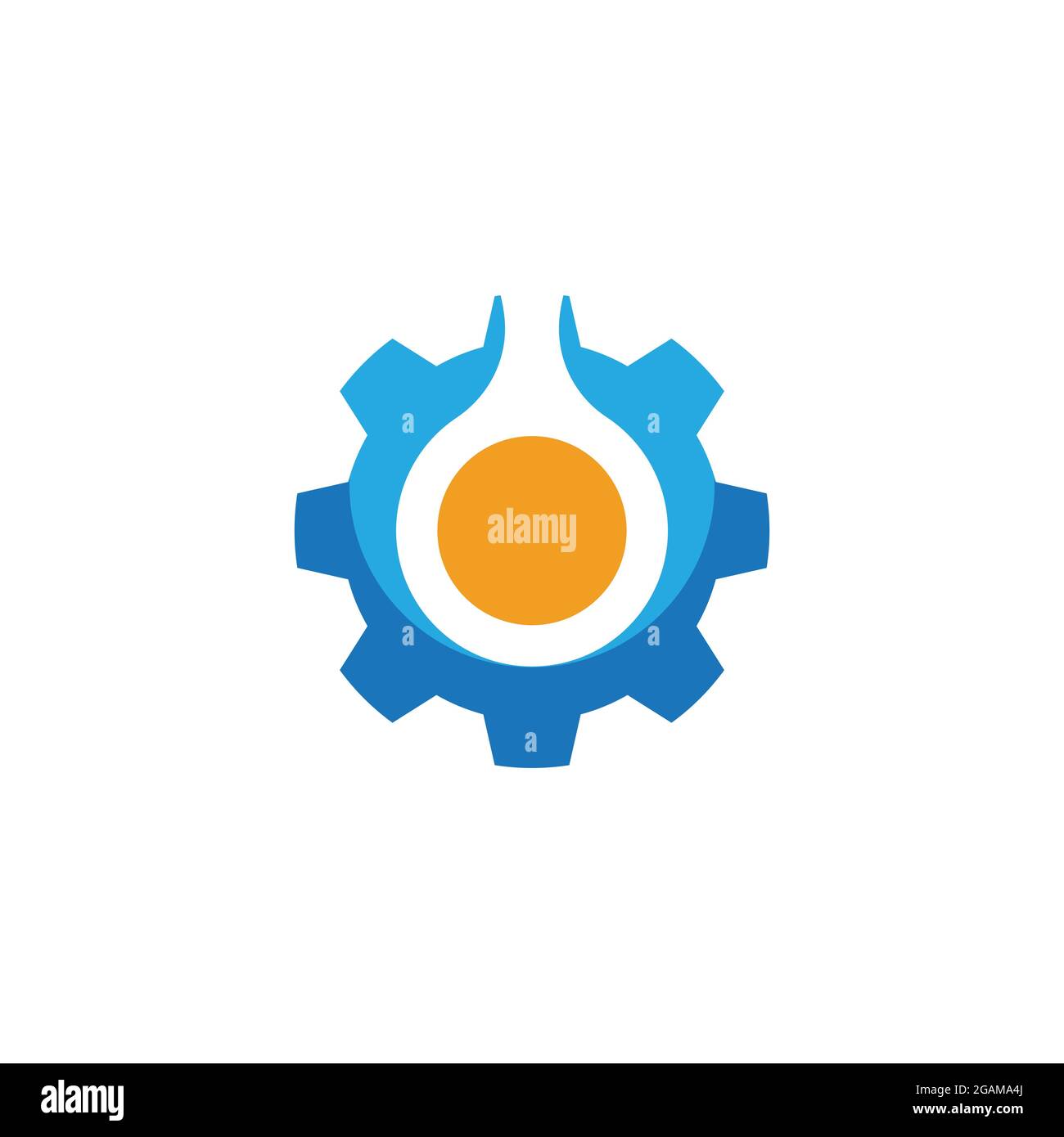 Gear vector icon illustration design template Stock Vector Image & Art ...