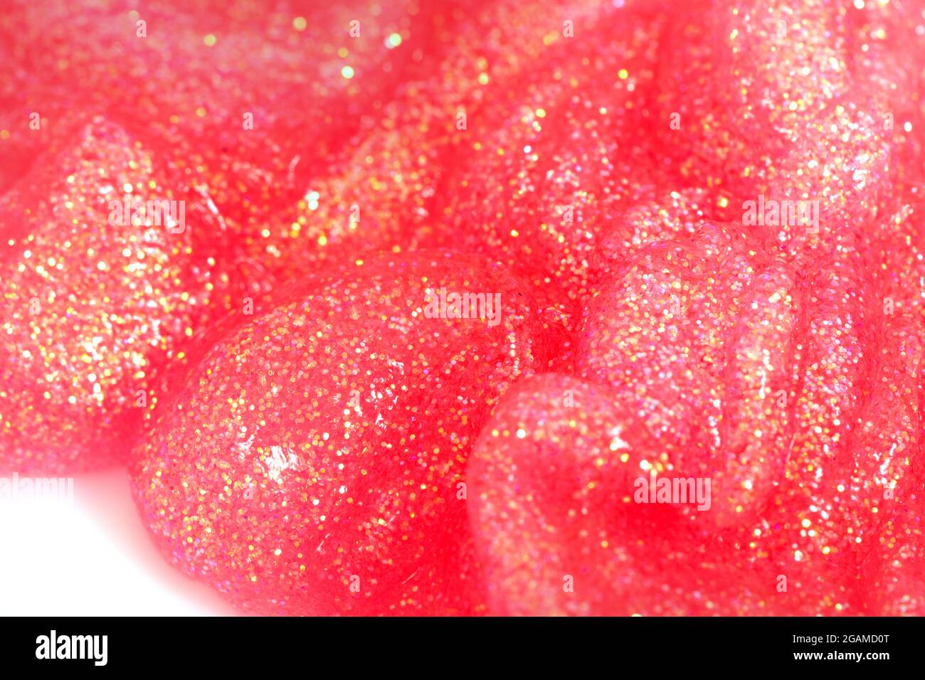 Beautiful glitter texture liquid with sparkling tiny particles Stock ...