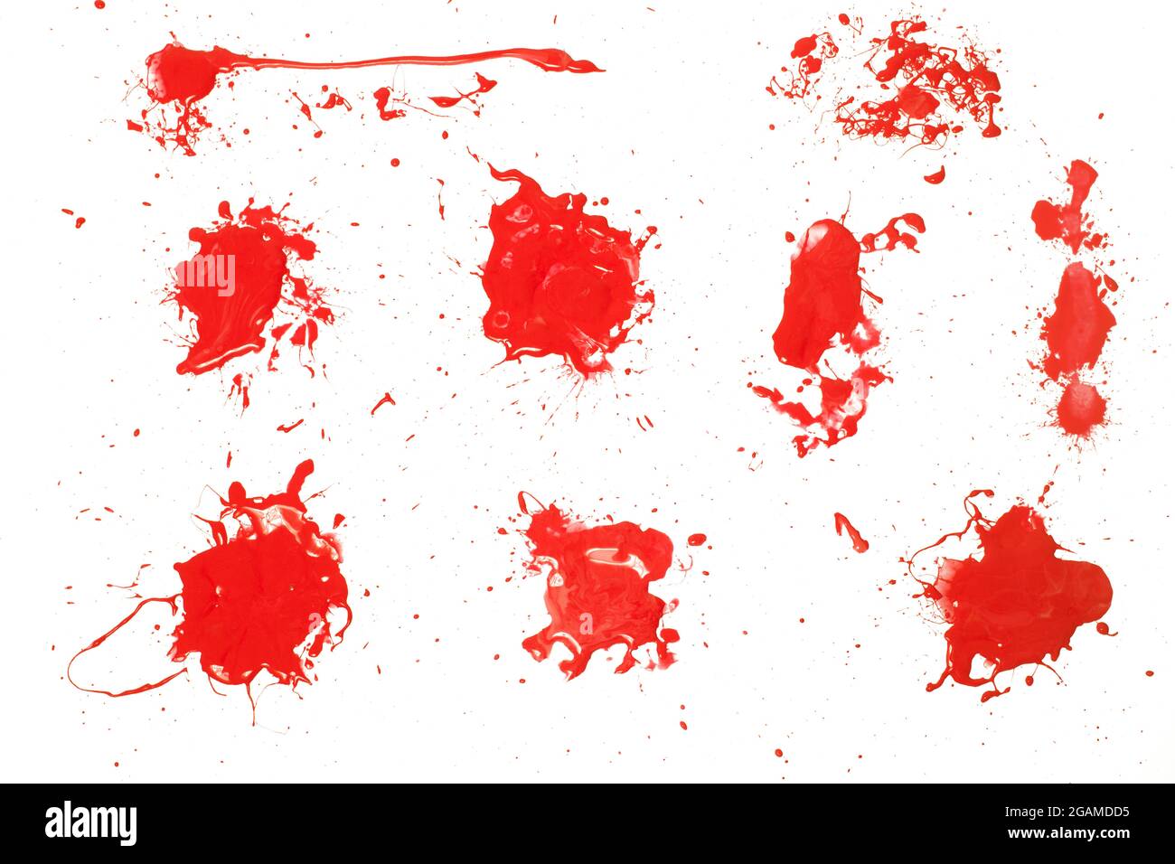 Drip trail blood stain hi-res stock photography and images - Alamy