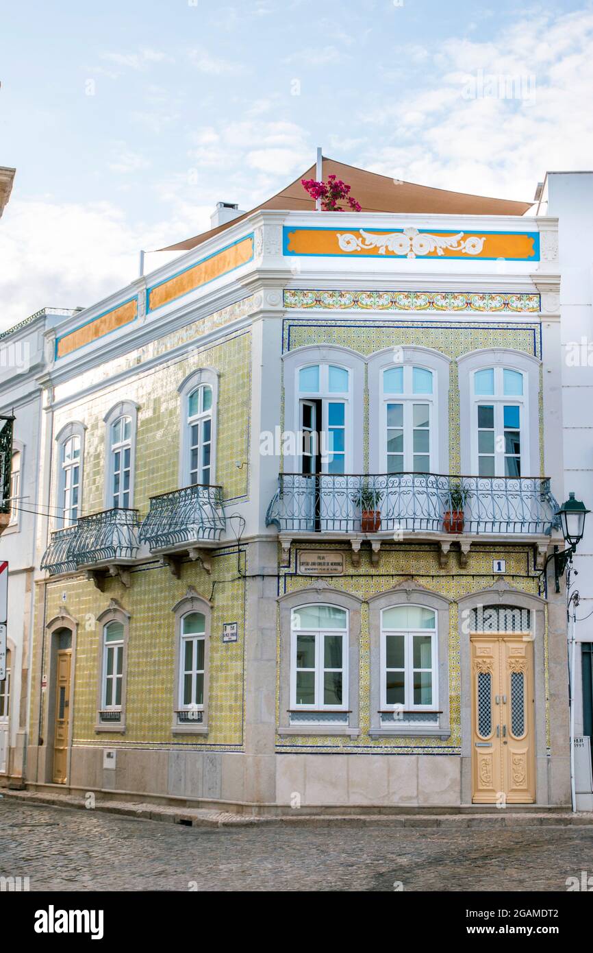 View of the typical buildings of the portuguese cities Stock Photo - Alamy
