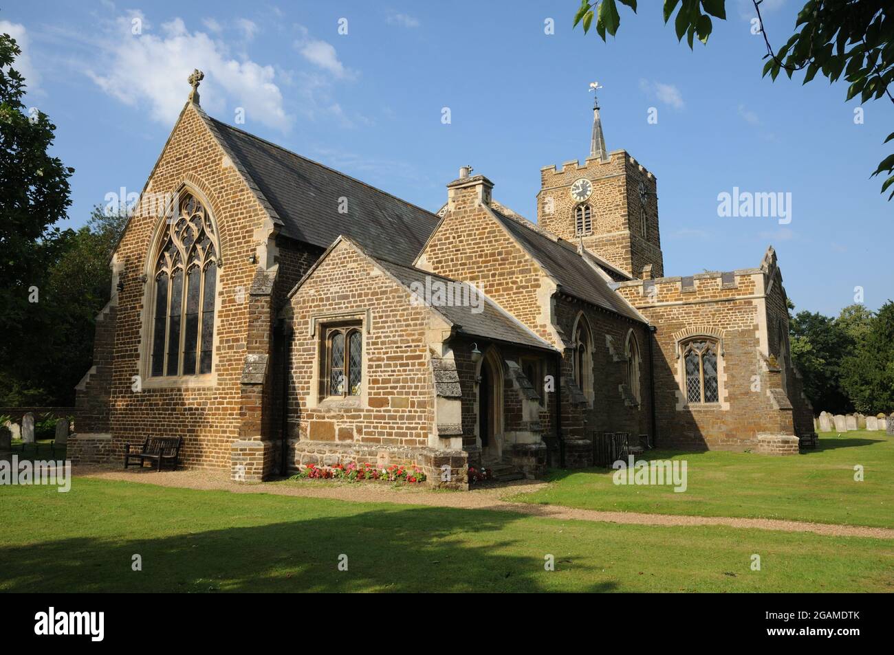 St Swithun's Church, Sandy, Bedfordshire Stock Photo - Alamy
